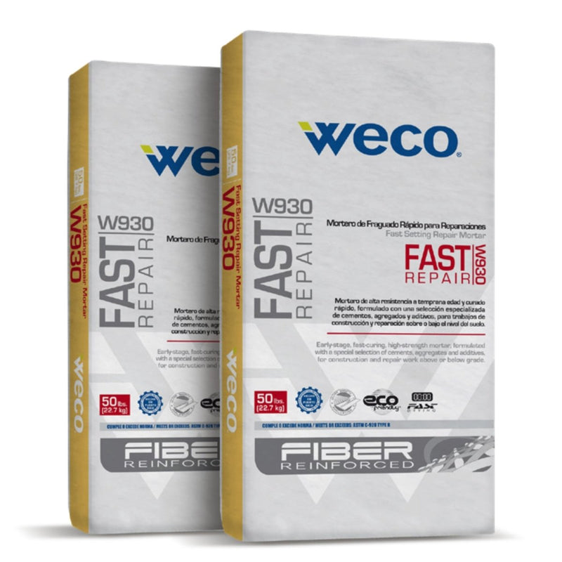 Repair & Construction Mortars - Weco Solutions
